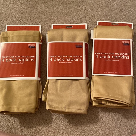 Target | Dining | Essentials For The Season 4 Pack Napkins | Poshmark